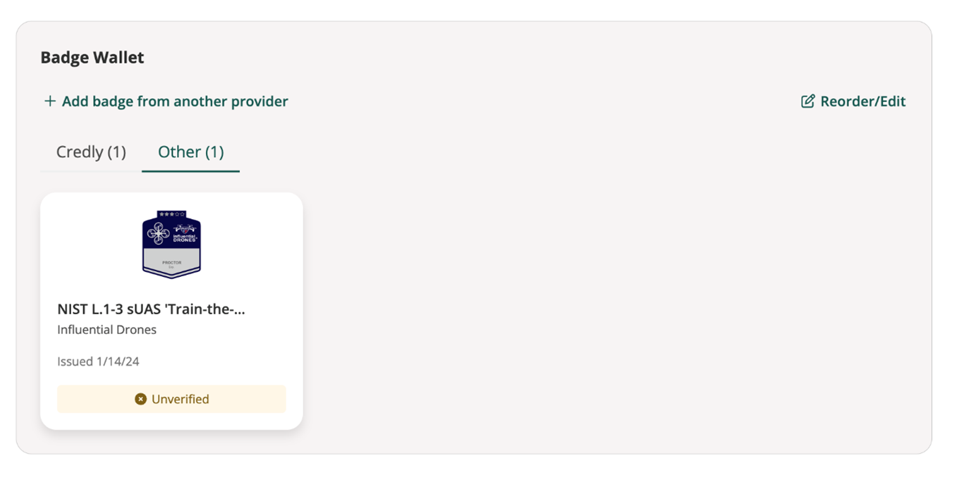 How Can I Manage My Badge Wallet? – Credly, Inc.