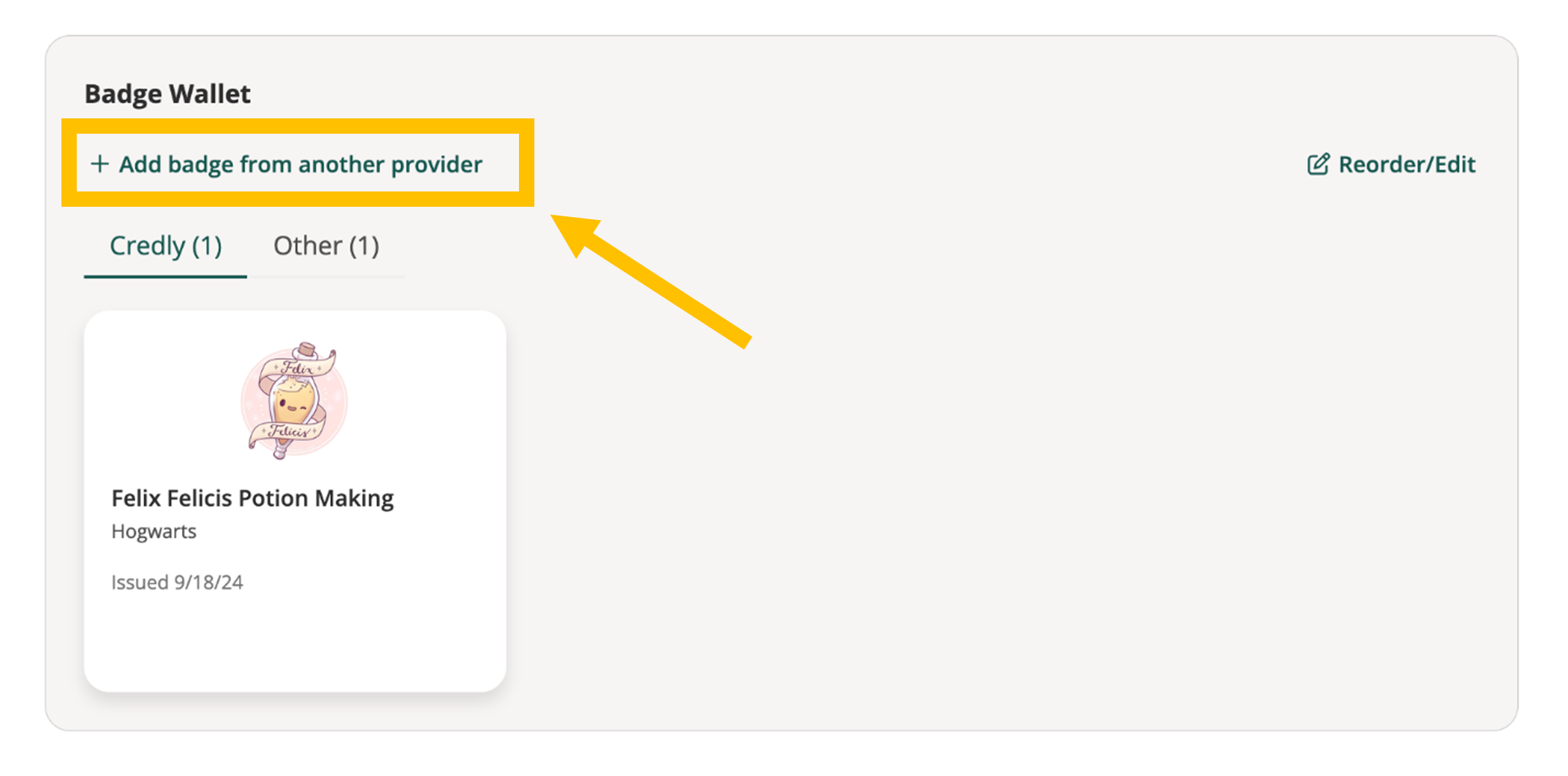 How to Add an Outside Badge to Your Credly Profile – Credly, Inc.