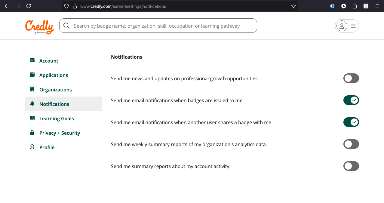 How can I be sure I receive my badge notification email? – Credly, Inc.